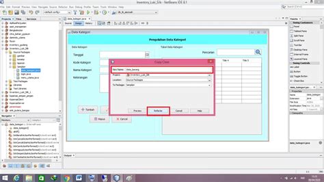 Membuat Form Master Data Barang Dengan Java Javatech Solution
