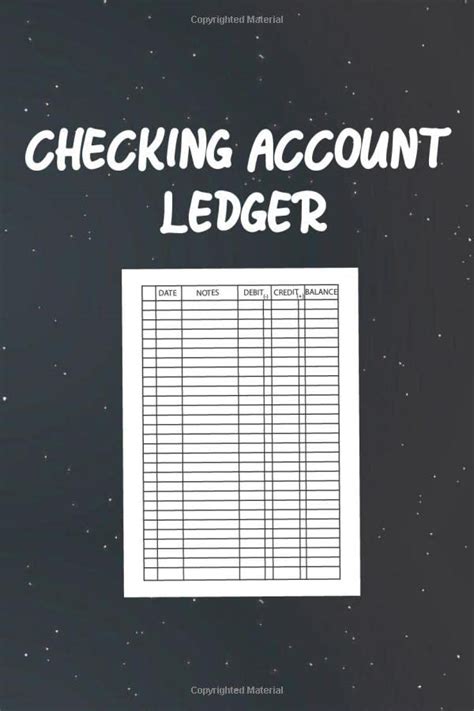 Checking Account Ledger Basic Checking Account Ledger Personal Checking Account Balance