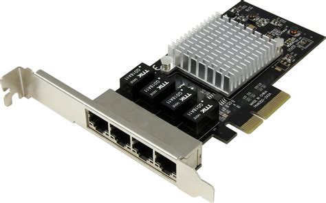 Startech 4 Poorts Gigabit Ethernet Netwerkkaart Pci Express Intel 1350 Nic