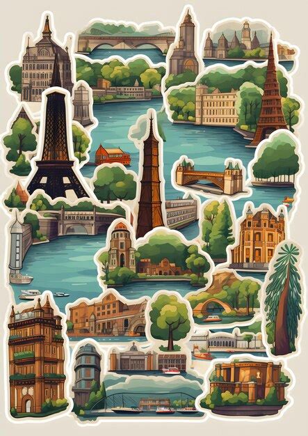 Premium Ai Image Architecture Stickers
