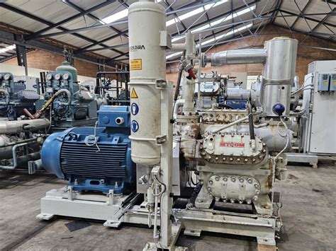Used Mycom N6m Reciprocating Compressor Nh3 Hos Bv