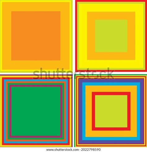 random overlapping squares pattern background design stock vector