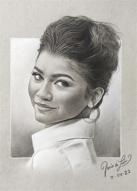 Zendaya Portrait By Darío De León — Prouserme