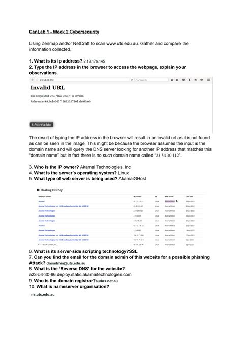 lab 1 cybersecurity lab 1 submission for cybersec canlab 1 week 2