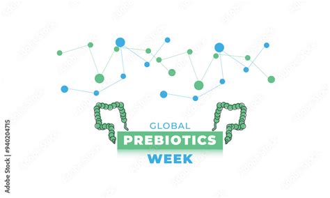 Global Prebiotics Week Background Banner Card Poster Template