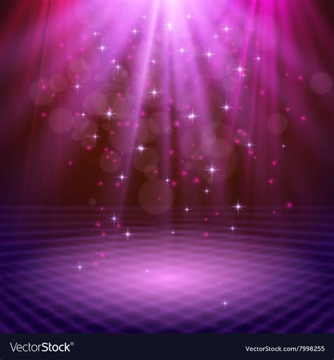 Spotlight Effect Scene Background Royalty Free Vector Image