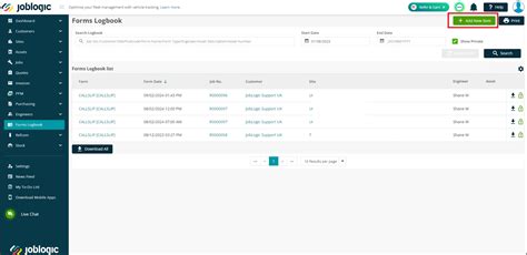 The Forms Logbook