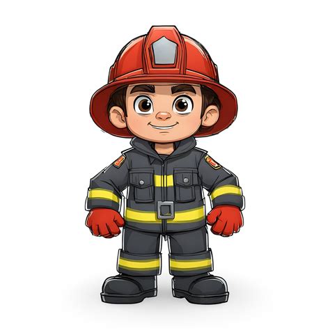 Cartoon Fireman