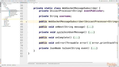 Using Spring Angular For Web App Create Live Messaging App Backend With Spring Packtpub
