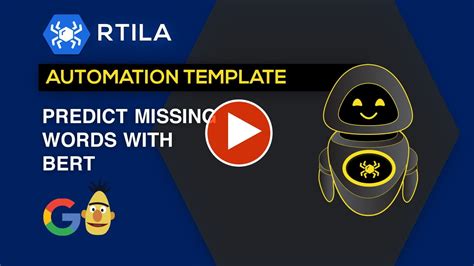Predicting Missing Words With Bert Rtila Web Business Automation