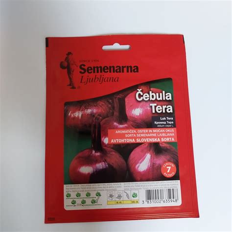 Vrečka Za Seme Čebula Tera • Tms Tehniški Muzej Slovenije