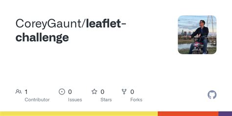 GitHub CoreyGaunt Leaflet Challenge