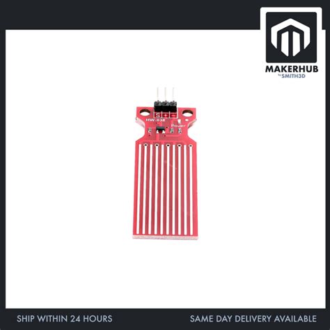 Water Level Sensor Water Level Detector Module For Arduino Iot Application Makerhub Malaysia