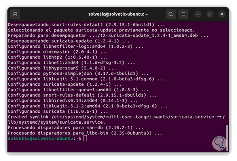 instalar y configurar suricata en ubuntu ️ solvetic