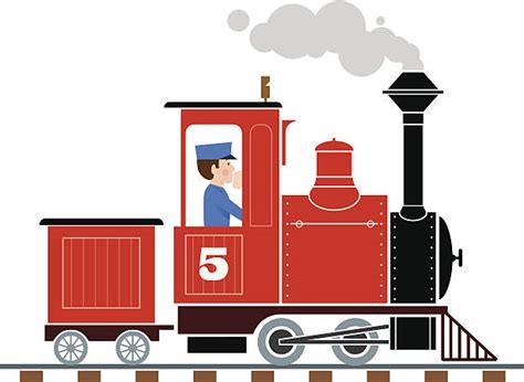 Train Engineer Clipart