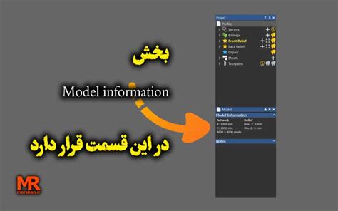 Model Information همه چیز درباره اطلاعات مدل در آرتکم 2018 مجموعه