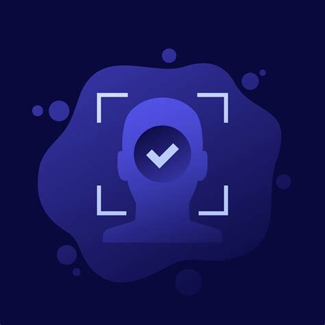Facial Recognition Icon Biometric Face Scanning Vector Design 39202952