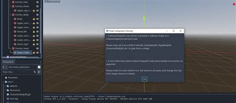 Collision Shape Problems Help Godot Forum