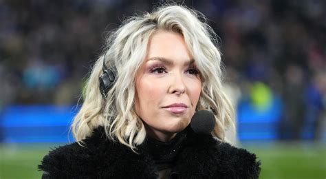 Nfl Network Stunner Colleen Wolfes Jaw Dropping Tight Black Leather