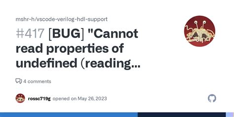 BUG Cannot Read Properties Of Undefined Reading Then Error In Logs Repeatedly Issue