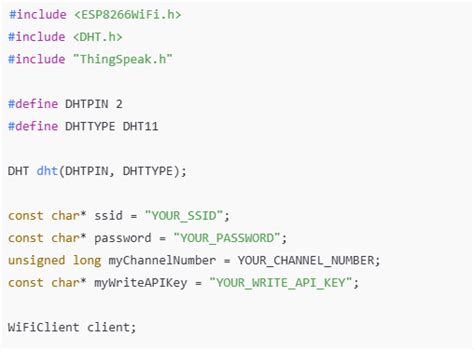 Using Arduino To Send Sensor Data To Thingspeakmqtt