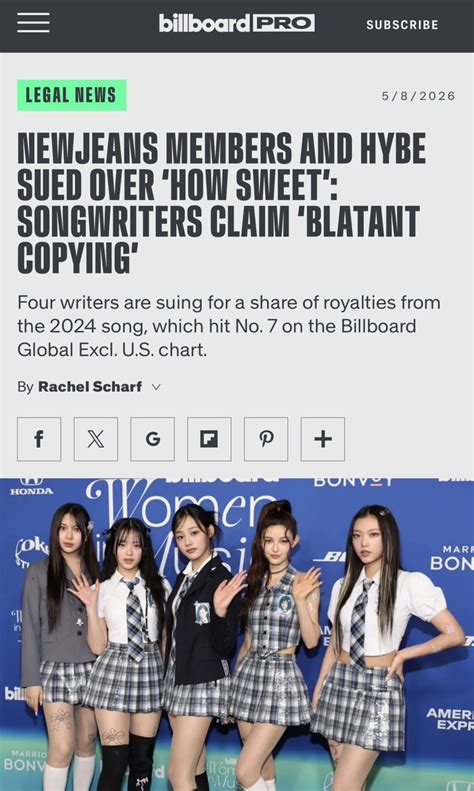 Newjeans Is Being Sued By Four Songwriters For Copyright Infringement