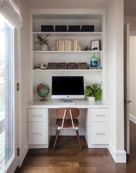 Brilliant Built In Desk Ideas Wall Mounted Bookshelf Designs