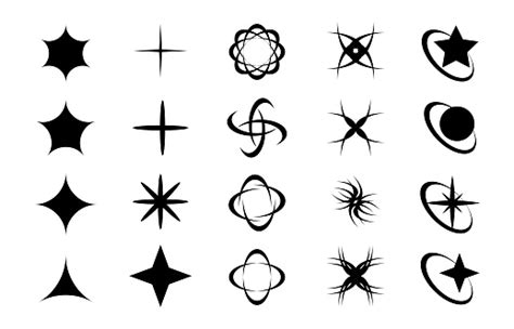 디자인을 위한 복고풍 미래 지향적인 요소 추상적인 그래픽 기하학적 기호와 Y2k 스타일의 개체 모음입니다 배너 스티커 명함 템플릿 강렬하고 밝은 색상에 대한 스톡 벡터 아트