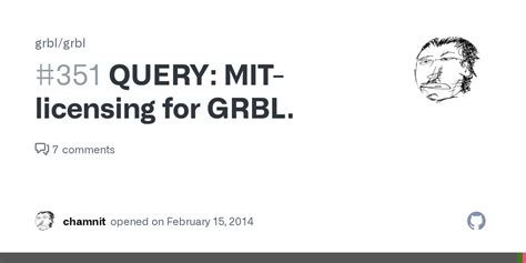 Query Mit Licensing For Grbl · Issue 351 · Grbl Grbl · Github