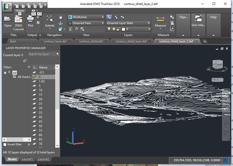Gis To Cad Using Ogr2ogr Part 1 Shp To Dxf With Contour Data