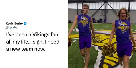 Minnesota Vikings Add Two Male Cheerleaders And Instantly Become A