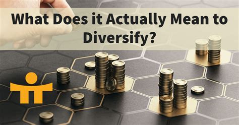 What Does It Actually Mean To Diversify Ecivda Financial Planning