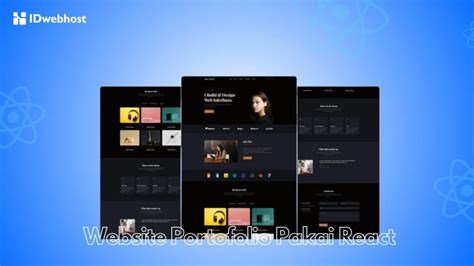Rahasia Bikin Website Portofolio Estetik Cuma Pakai React