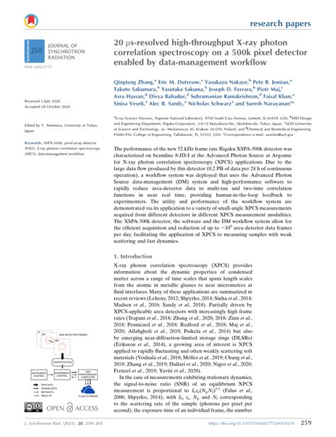 PDF µs resolved high throughput X ray photon correlation spectroscopy on a k pixel