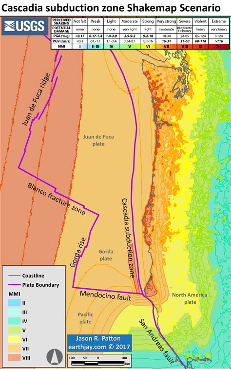 Cascadia Subduction Zone 316 Years Ago Tonight Jay Patton Online