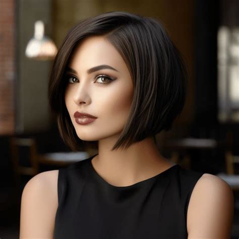 55 Trending Dark Brown Hair Color Ideas Right Now Short Hair Styles