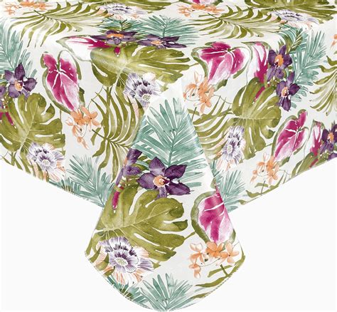 Newbridge Kona Tropical Floral Flannel Backed Vinyl