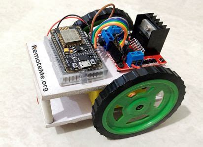 WiFi Controlled Robot Using Esp Arduino Car Bluetooth Android Remote