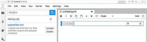 kernel dropdown list broken in cells · issue 26 · vatlab jupyterlab