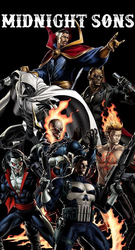 Pin By Dru Phillips On Midnight Sons Marvel Comics Art Marvel Comics