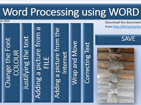 Word Processing Unit Teaching Resources