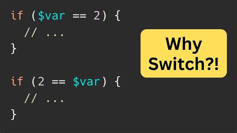 Php Comparison Value Before Variable — Why Elmar Aliyev Medium