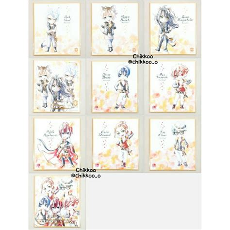 Jual Twisted Wonderland Chibi Art Shikishi Shopee Indonesia