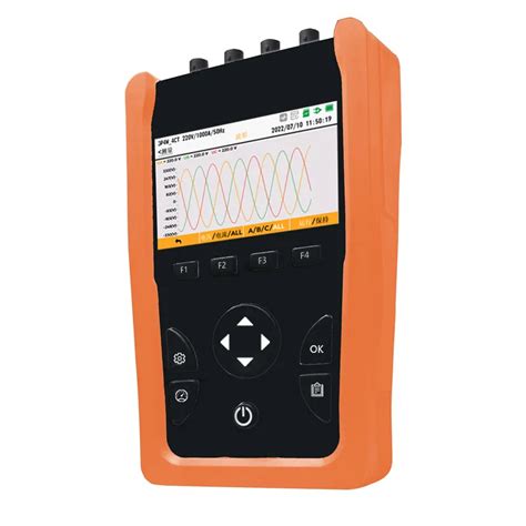Handheld Electric Energy Meter Trend Graphic Data Logger Network Power Quality Analyzer PLS