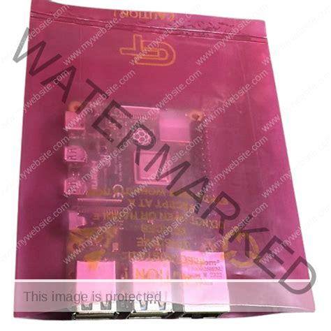 Pink Color Anti Static Esd Cover 100x120mm Srk Electronics