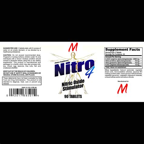 Nitro 4 Maximum Supplements
