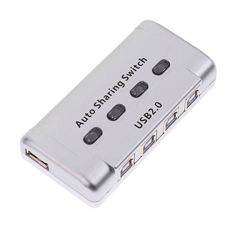 fjgear 4 port usb sharing switch adapter box usb 2 vicedeal