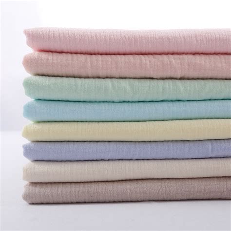 Solid Color Multi Options Wholesale 100 Cotton Textile Garment Soft