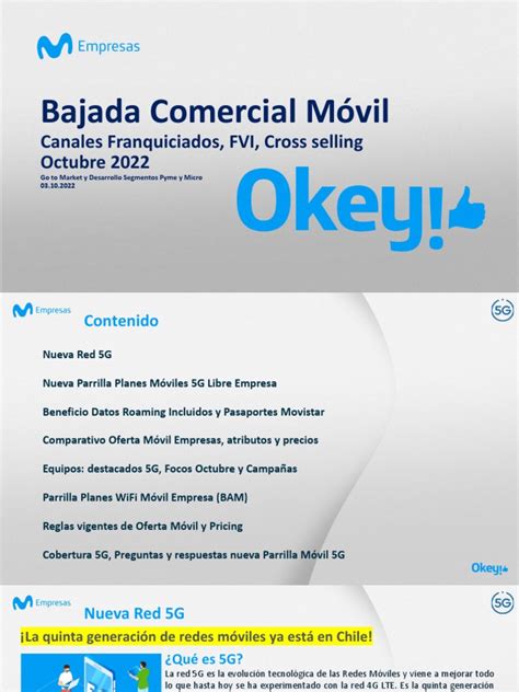 Bajada Comercial Oferta Móvil Octubreseptiembre 2022 Canales