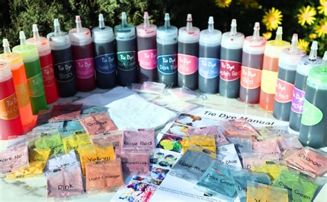 Bulk Giant Tie Dye Bundle 4x Dye Powder 24 Large Bottles